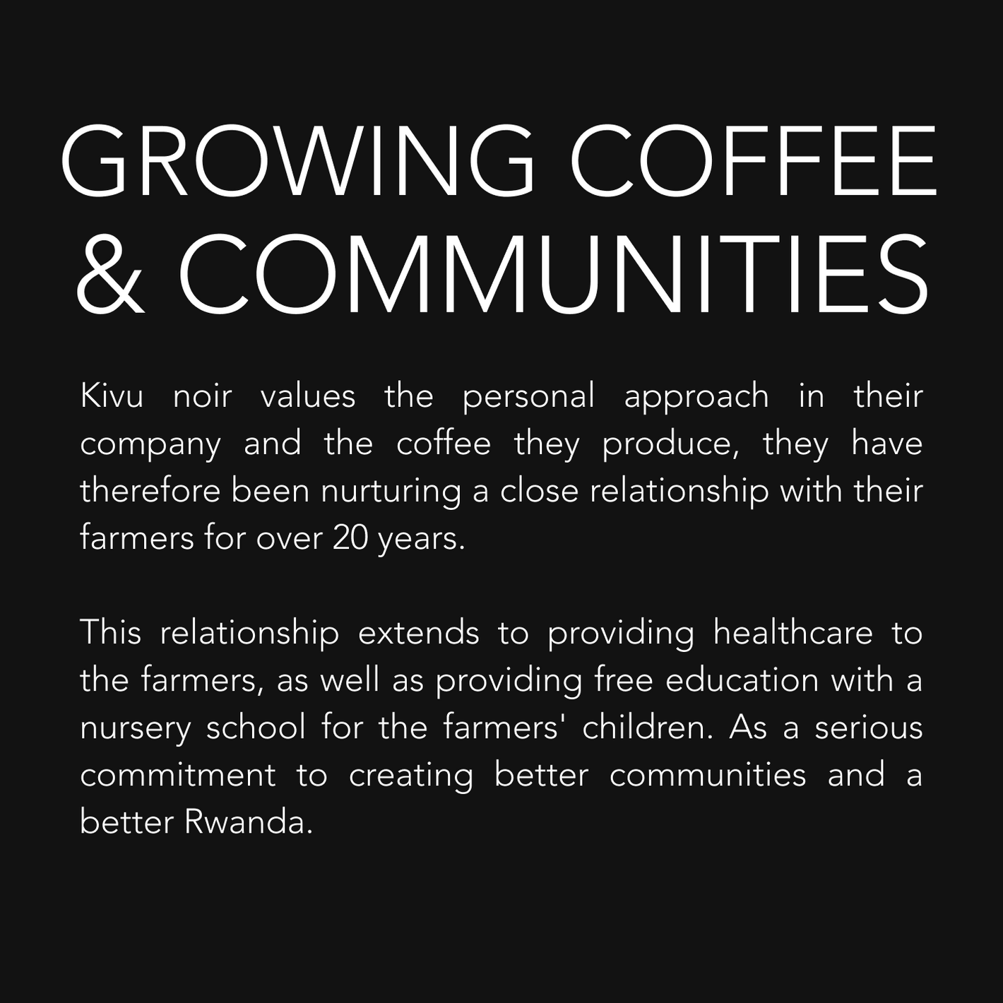 Our Story – Rw kivu noir coffee